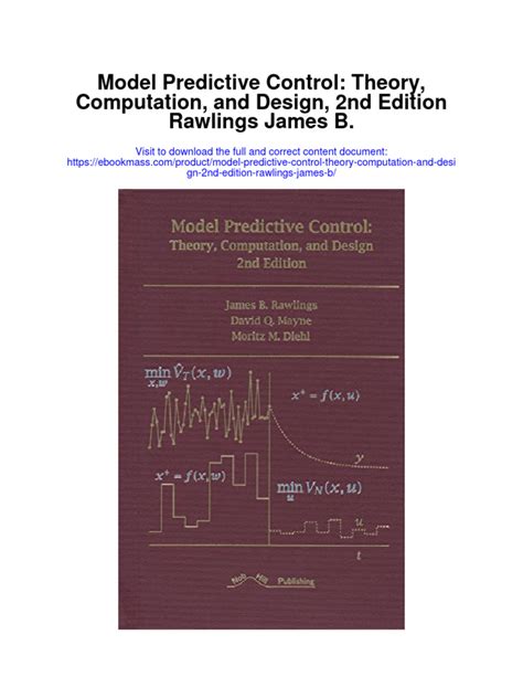 model predictive control theory computation and design 2nd edition rawlings james b full chapter