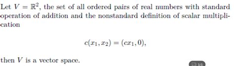solved let v r2 ﻿the set of all ordered pairs of real