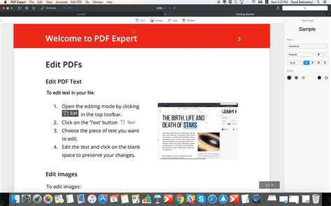 how to modify pdf files on mac pdf expert