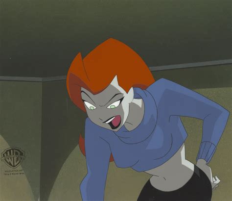 The New Batman Adventures Original Production Cel Poison Ivy The New