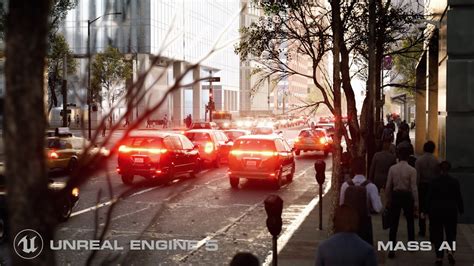 Unreal Engine 5 Real City San Francisco Mass AI YouTube