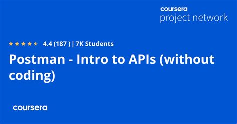 Postman Intro To APIs Without Coding Coursya
