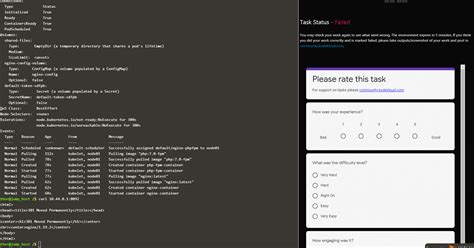 deploy nginx and phpfpm on kubernetes failed kodekloud devops learning community