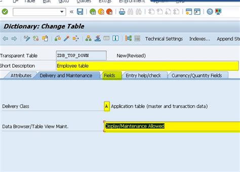 Amarmn SAP ABAP SAP UI5 SAP Fiori CREATE DB TABLE BY USING