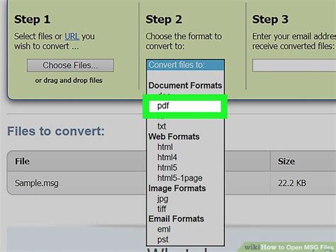 how to open msg files with pictures wikihow
