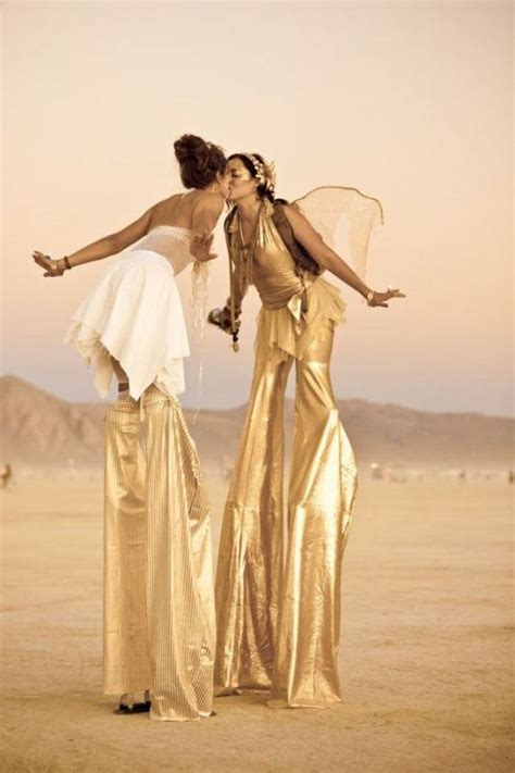 Sexy Burning Man Chicks