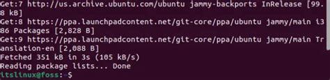 Install Git In Ubuntu 22 04 Its Linux FOSS