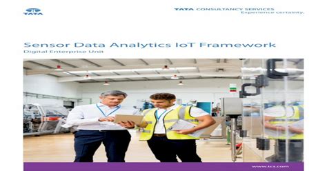 sensor data analytics iot framework brochure a4 250117 · iot driven explosion of data presents