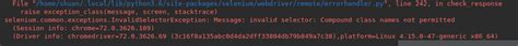 selenium定位元素异常：invalidselectorexception message invalid selector csdn博客