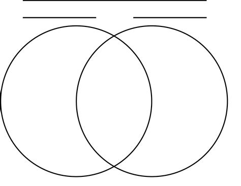 Venn Diagram Sample Problems 2 Circles Venn Diagram 2 Circle