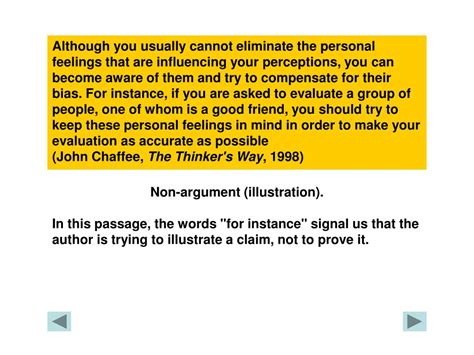 ppt distinguishing arguments from non arguments powerpoint presentation id 1217179