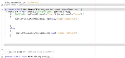 Learn To Create A Login Page Class Form In Java Using Netbeans
