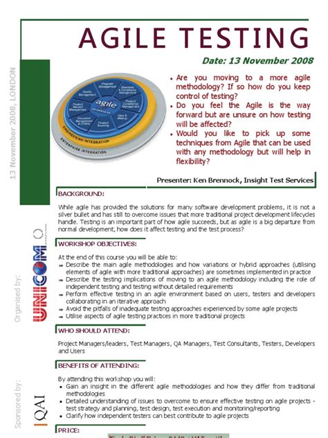 agile testing pdf agile software development product development