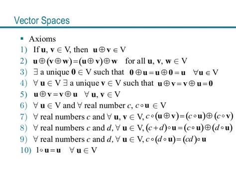 chapter 4 vector spaces part 1 slides by pearson