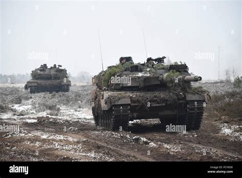 Leopard 2A6 Main Battle Tank Of 2nd Company 393rd Armor Battalion