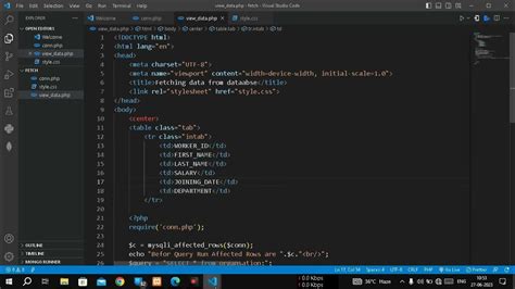 how to fetch stored data from database in php mysql fetching data from database in php
