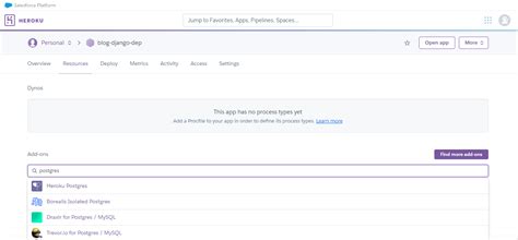 techstructive blog django postgresql deployment on heroku