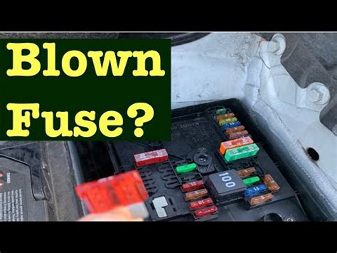 How To Check For A Blown Fuse YouTube