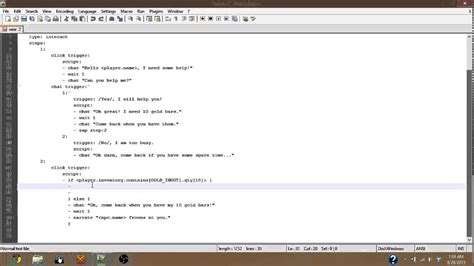 denizen scripting tutorials questing 102 youtube