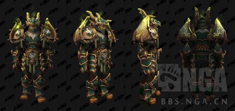魔兽世界10 1战士职业套装好看吗 wow10 1战士职业套装外观 3DM网游