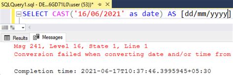 Sql Server Convert String To Date Examples