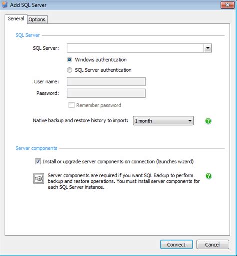 Adding SQL Server Instances SQL Backup 6 Product Documentation