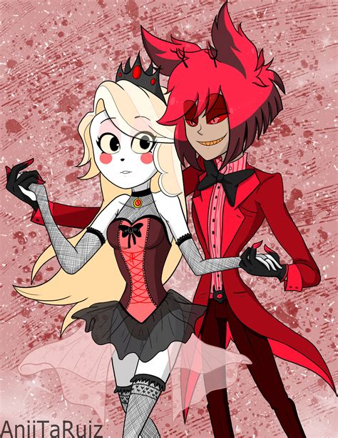 Hazbin Hotel Alastor X Charlie Fanart Art Valley Porn Sex Picture