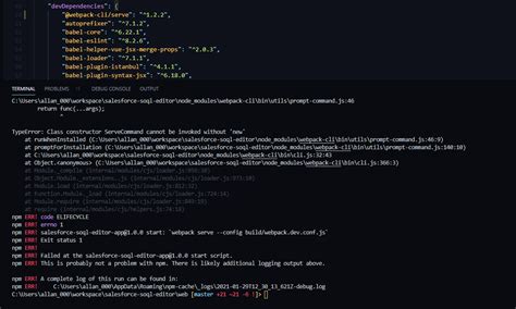 error when run npm start class constructor servecommand cannot be invoked without new · issue