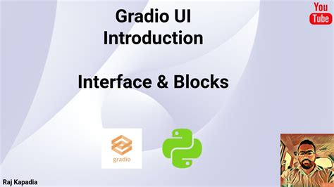 introduction to gradio web ui development gradio python youtube
