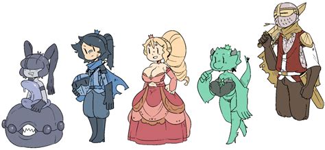 The Big Imageboard Tbib Anthro Armor Big Breasts Blonde Hair Breasts Cleavage Clothed