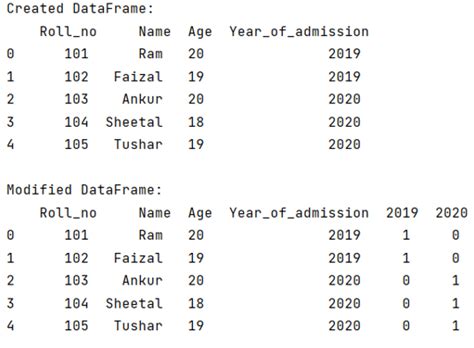 python adding dummy columns to the original dataframe