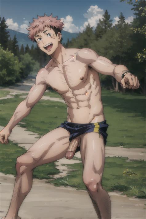 Rule 34 1male Ai Generated Dickslip Gay Itadori Yuuji Jujutsu Kaisen Solo Underwear 9198854