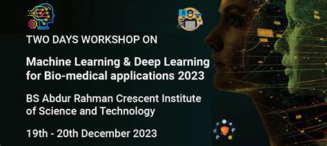 ulektz events two days workshop on machine learning and deep learning for bio medical