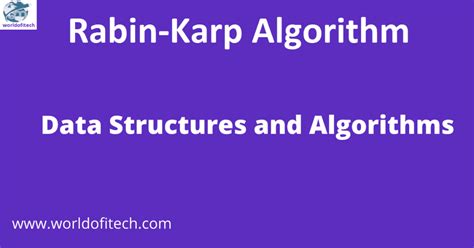 rabin karp algorithm learn data structures and algorithms