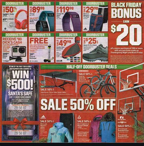 Black Friday 2015 Dicks Sporting Goods Ad Scan Buyvia