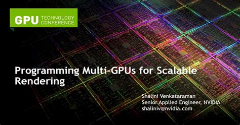 programming multi gpus for scalable renderingon s0353 gtc2012 multi