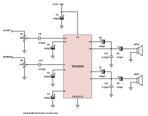 Af Amplifier Circuit Diagram Design