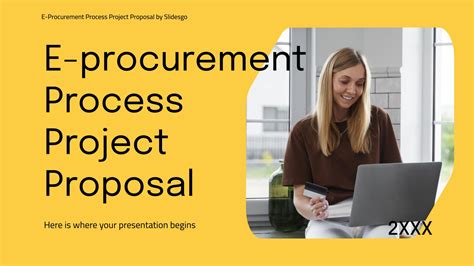 E Procurement Process Project Proposal Google Slides PPT