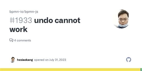 Undo Cannot Work Issue 1933 Bpmn Io Bpmn Js GitHub