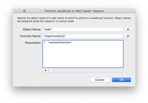 filemaker javascript web viewer integration db services
