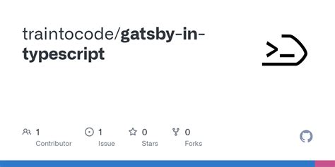github traintocode gatsby in typescript