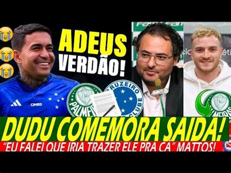 Dudu Contratado pelo Cruzeiro Leila Comemora Venda Anúncio Bombástico