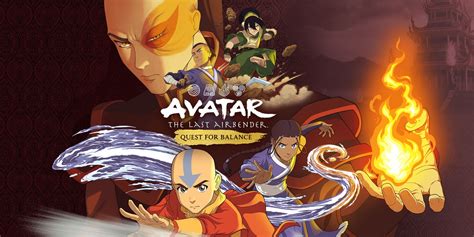 Avatar The Last Airbender Quest For Balance Nintendo Switch Games Games Nintendo