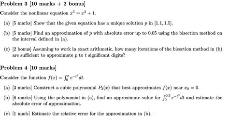 solved problem 3 [10 marks 2 bonus] consider the