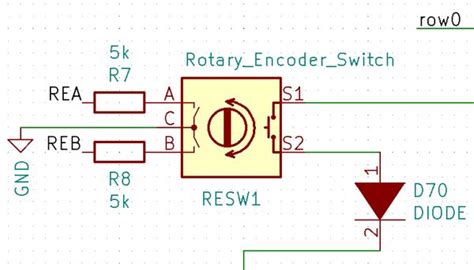 Rotary Encoder Connection Diagram