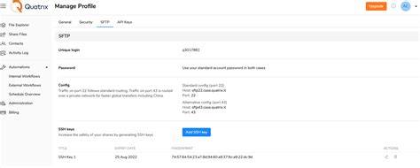 SFTP Module