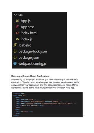 Installing Webpack With React JS From Scratch Pdf