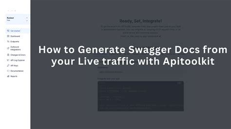 Generate Swagger Docs Easily With Apitoolkit S Live Traffic APIToolkit