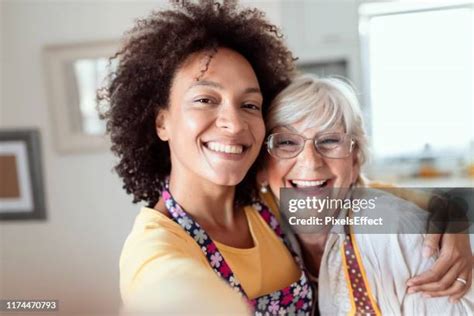 Mother And Daughter Selfie Photos And Premium High Res Pictures Getty Images