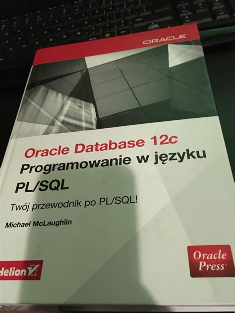 oracle database 12c programowanie w języku pl sql września ogłoszenie na allegro lokalnie